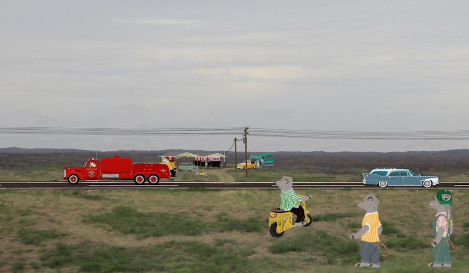 Posting for In-text Image - Marge and Cubs Meet a Fire Truck by ...