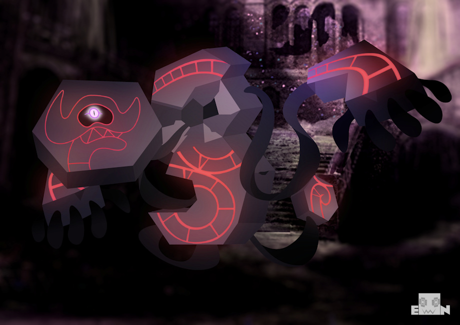 Runerigus - the rune Pokémon by edonova