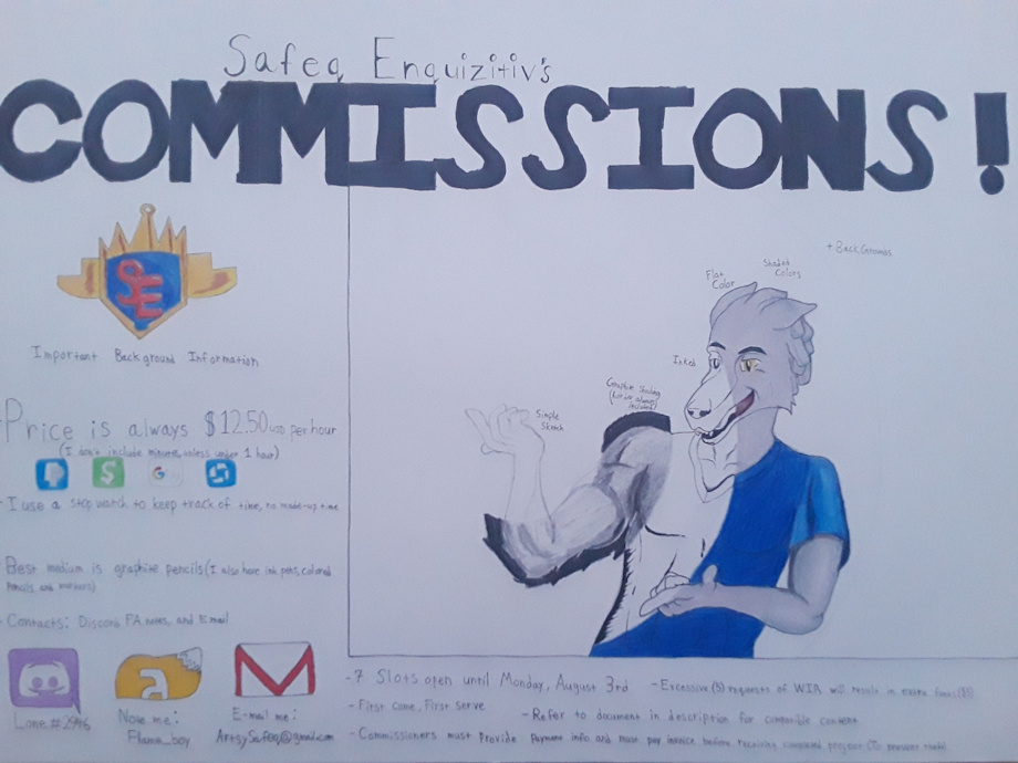 Commission time by ArtsySafeq