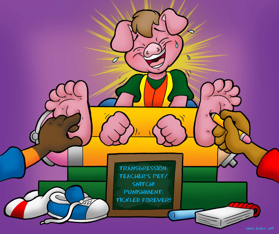 Past Pencil Stock Tickle Torture Pics by AngelBlancoArts