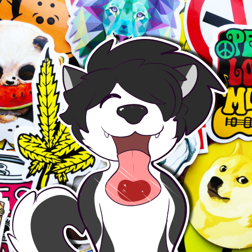 Stickers - AsuraKitsune by Rivey