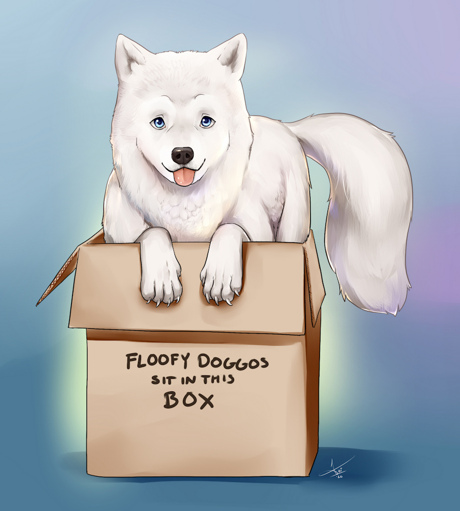 A Wolf in a Box by WolfeMan