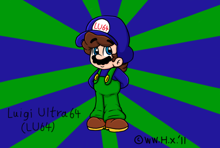 Luigi Ultra 64 by wwonghanxuan