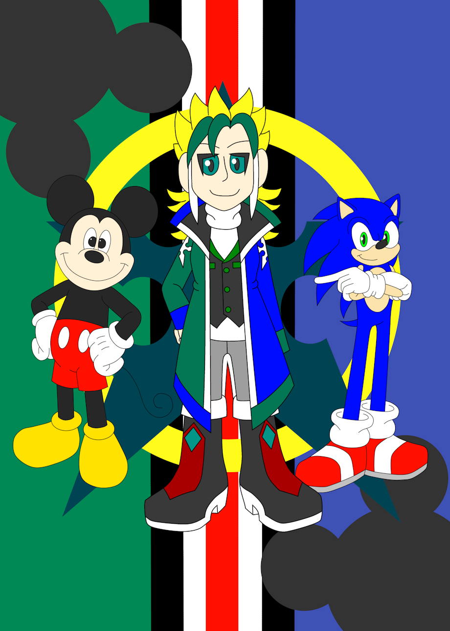 Stephan-X, Mickey Mouse & Sonic 2020 by GarPhaN