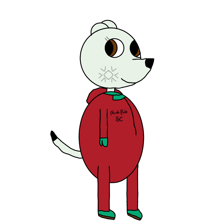 Holly the stoat. by 00aa