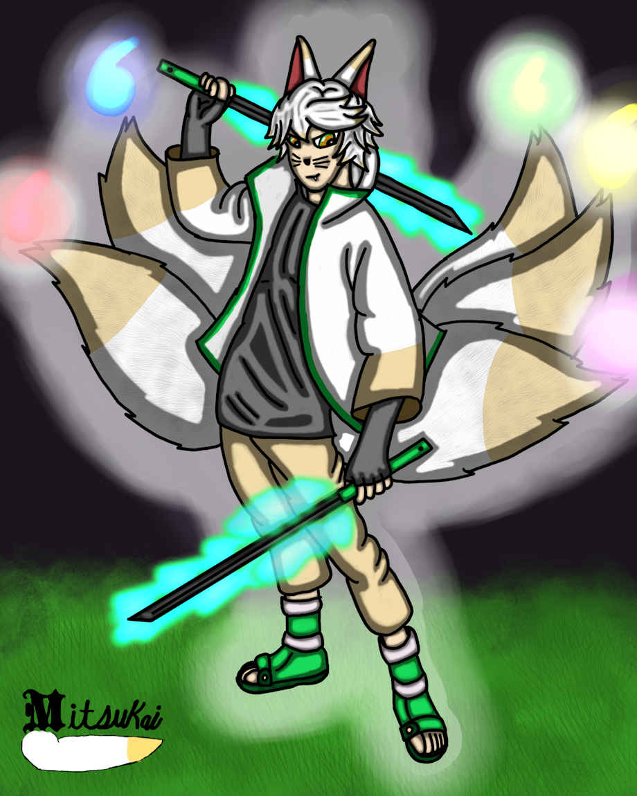 Swordsman Mitsu by MitsukaiDraws