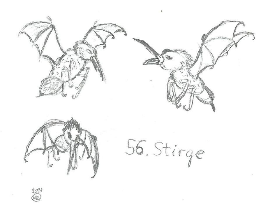 56. Stirge by Gashren