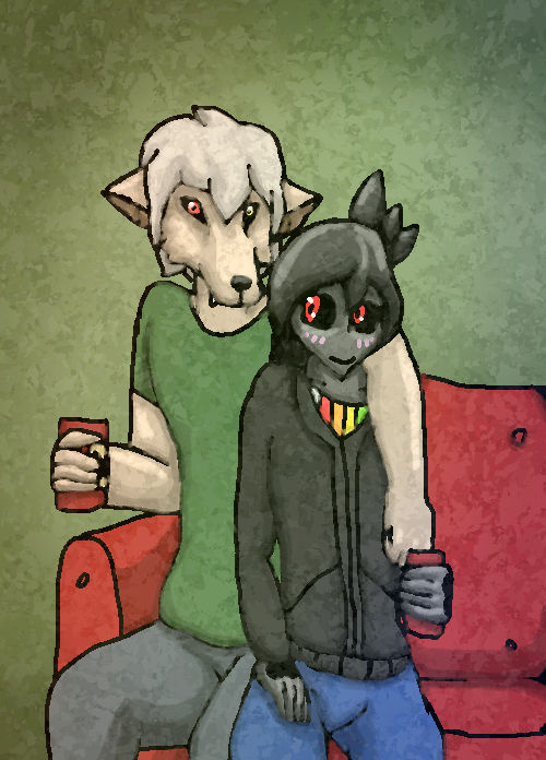 At home by EugeniyBurnt