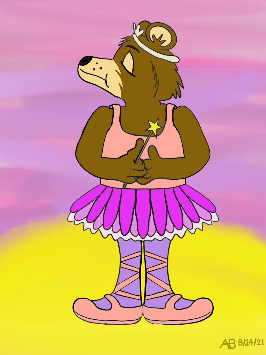 Ballerina Al Bear deux by AlBear