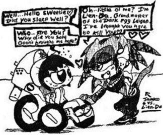 [Justice-Sentai] Jamiko meets Lien-Da by KainswordShadowkan