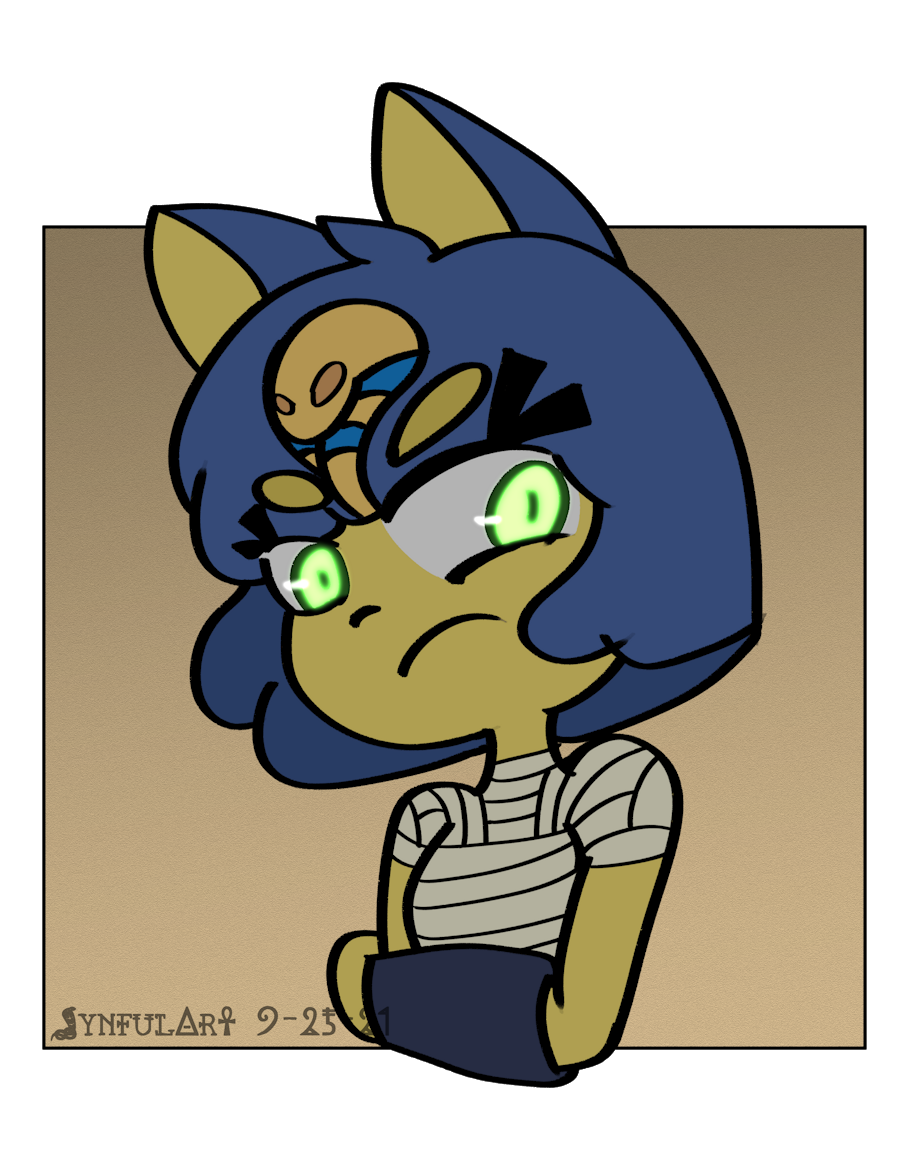 Angry Stare by SynfulArt