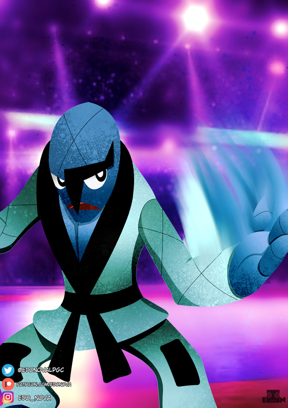 Sawk - The Karate Pokémon by edonova