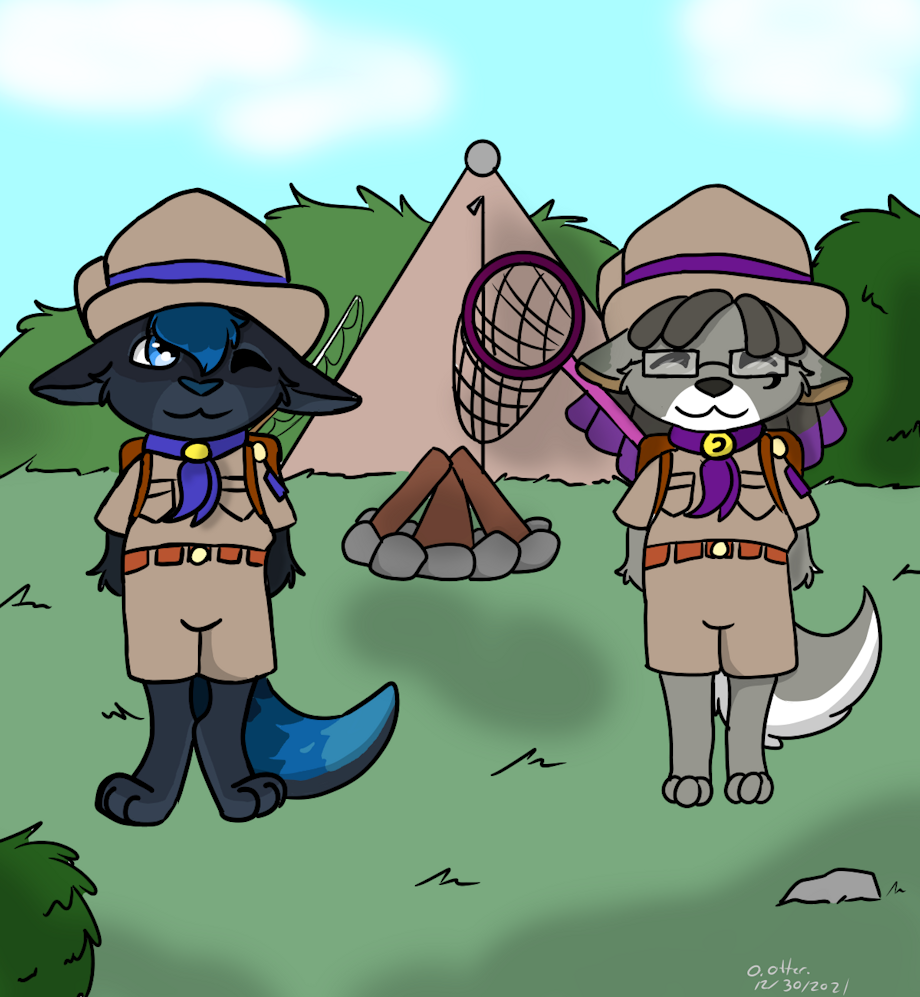 cute lil cub scouts by oliverotter88