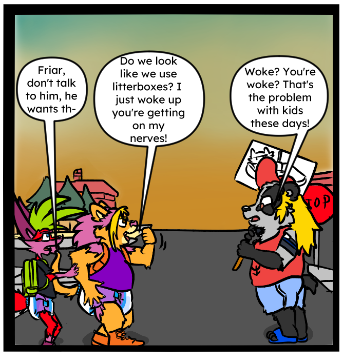 Litterbox Panned by Friar