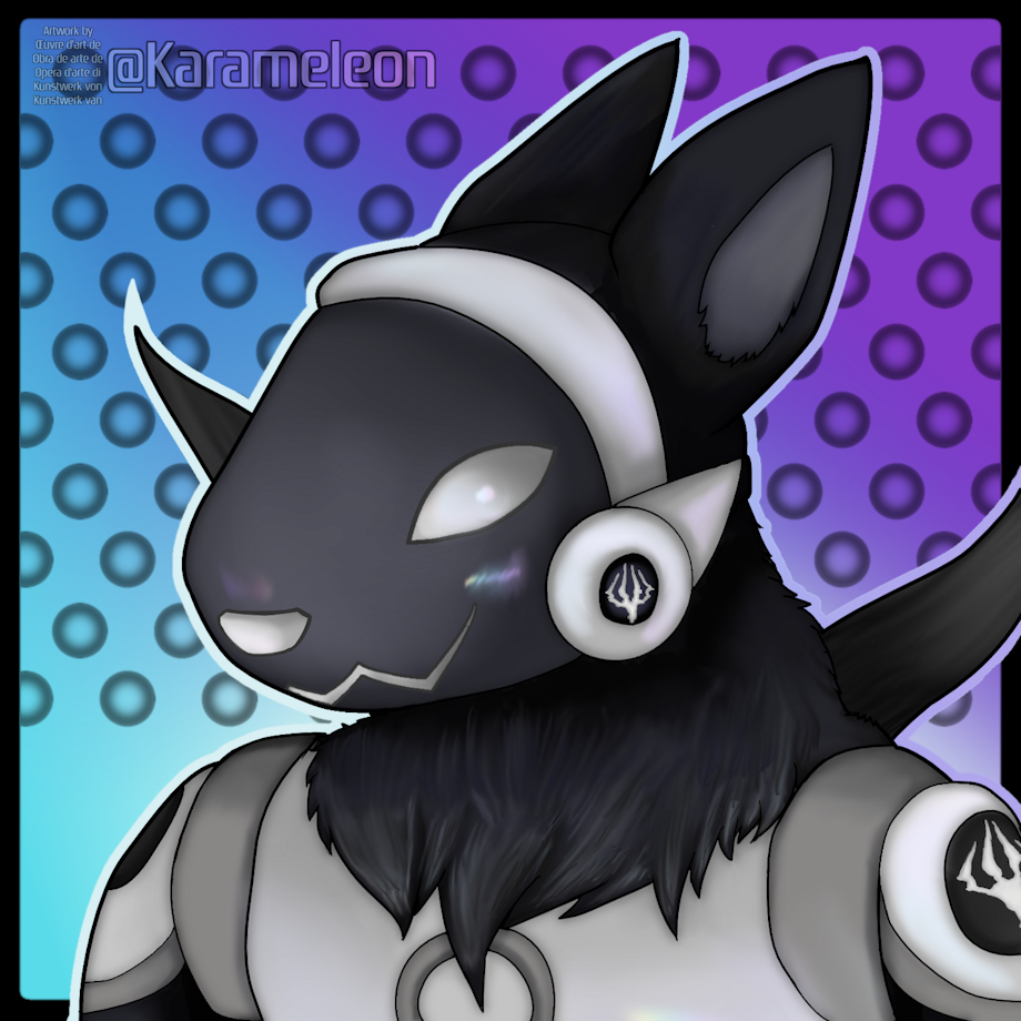 [Translation- Art trade] Void the Protogen by Karameleon
