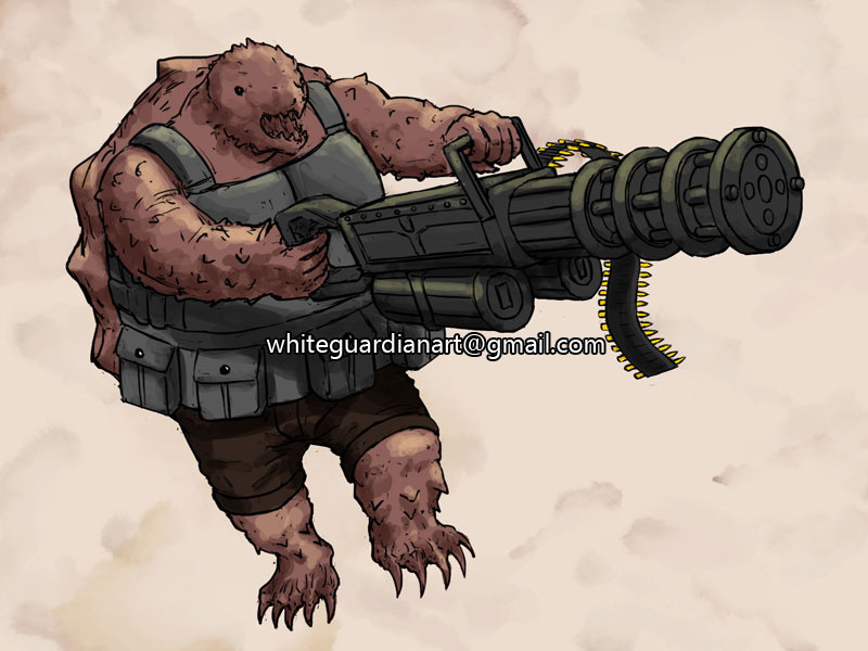 Were Alligator Snapping Turtle Remake by WhiteGuardian