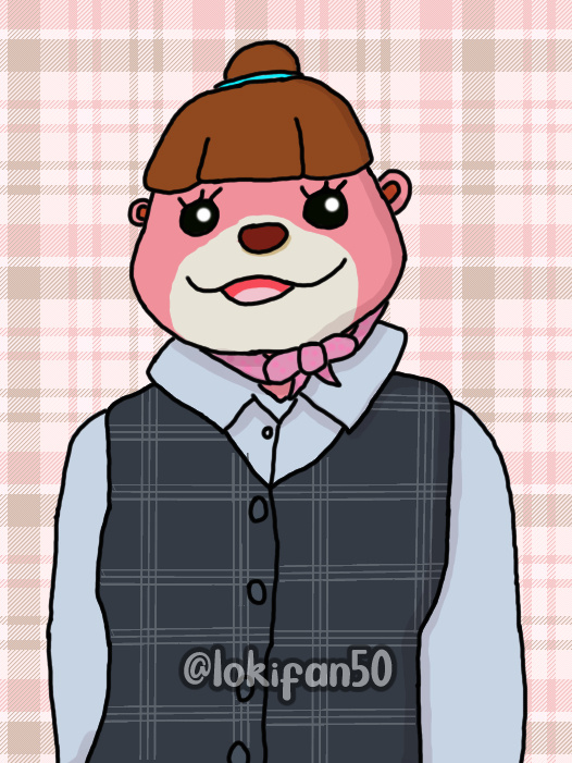 lottie w/ hana's (yakuza 4) outfit by Lokifan20