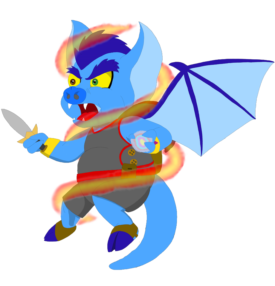 Imp The Tiefling - Fight Mode by AsherTye