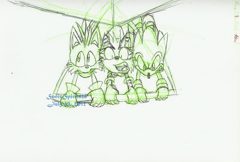 Hanging Out by SonicSpirit
