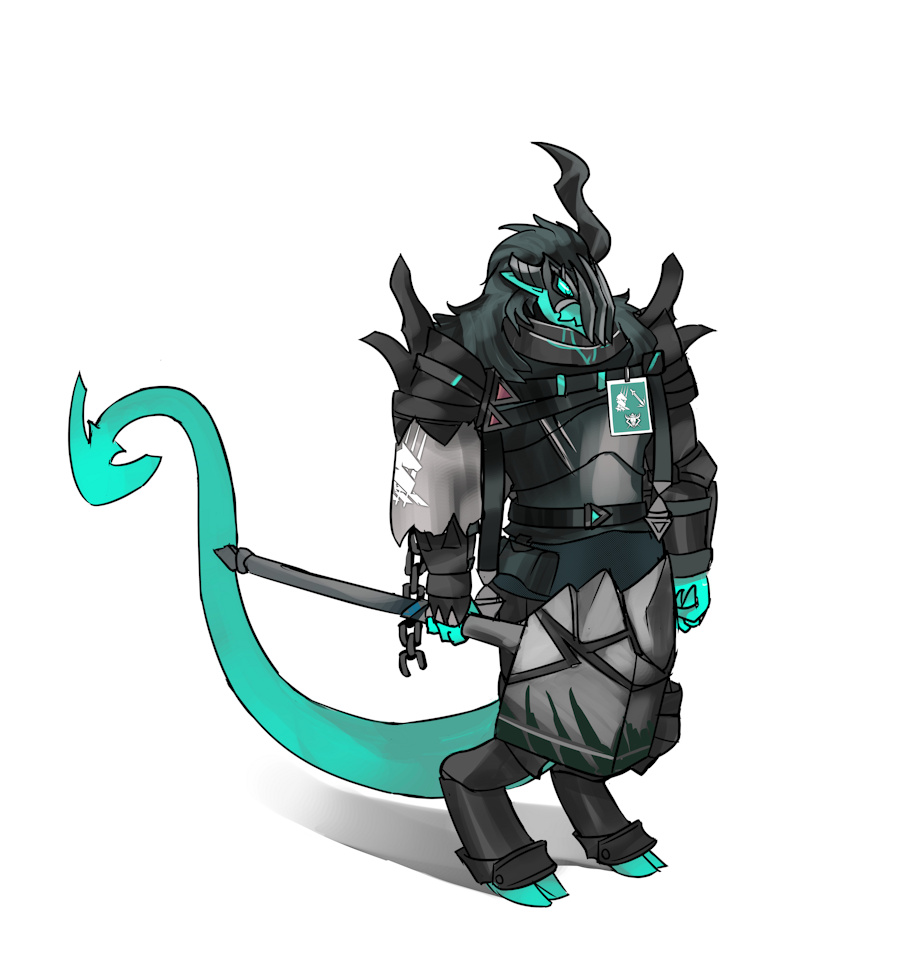 Corrupted Knight by AryaJaeger