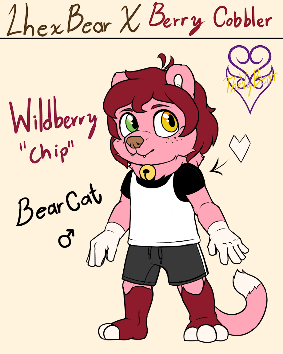 Lhex kids: Wildberry and Blueberry by TheVgBear