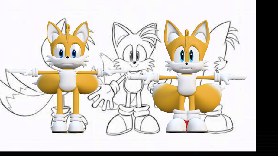 Nip'N'Tuck Tails! WIP by Rotalice2