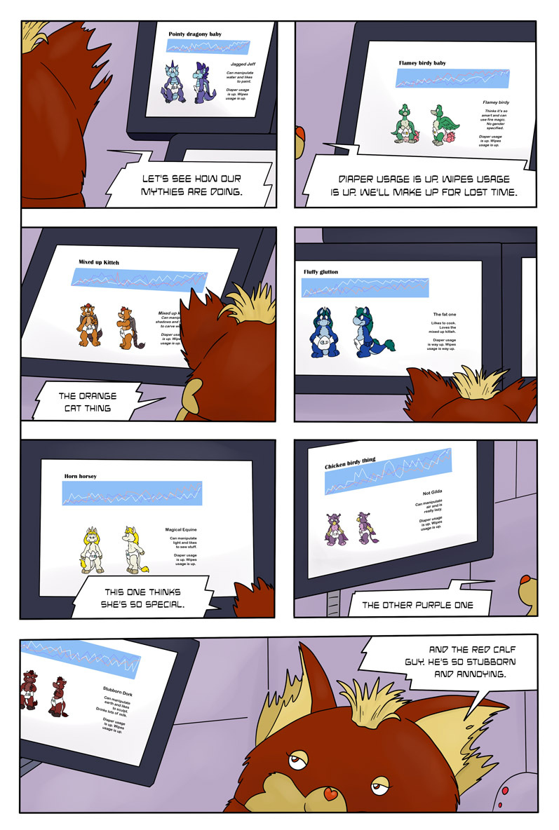 Mythies Infants issue 3 by KelvinTheLion