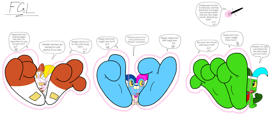 The Hypnofeet Trio And The Magic Feet (Reupload from FA) by ...