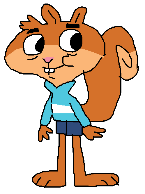 Scaredy Squirrel by FurryCritters11