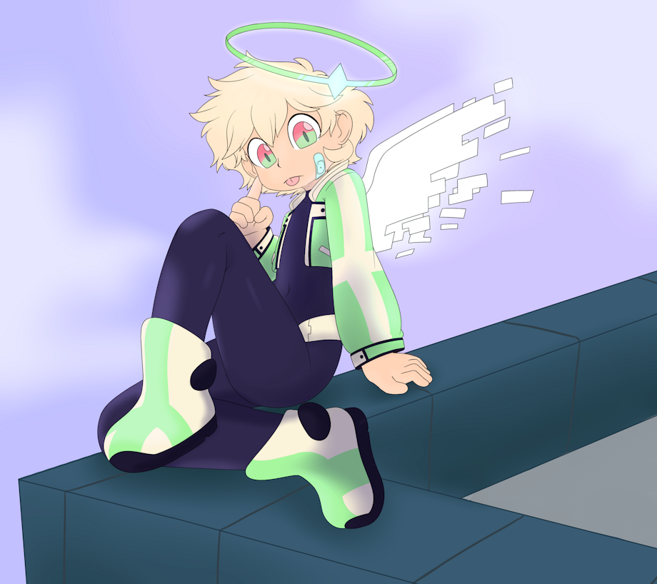 Leon's rooftop relaxation by Kimera