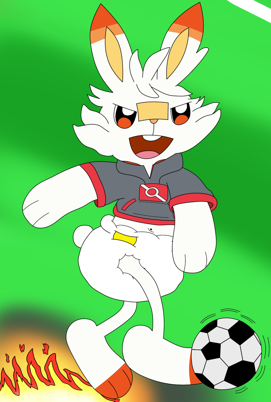 Commission: Goh for the Goal! by NormalPhantasm