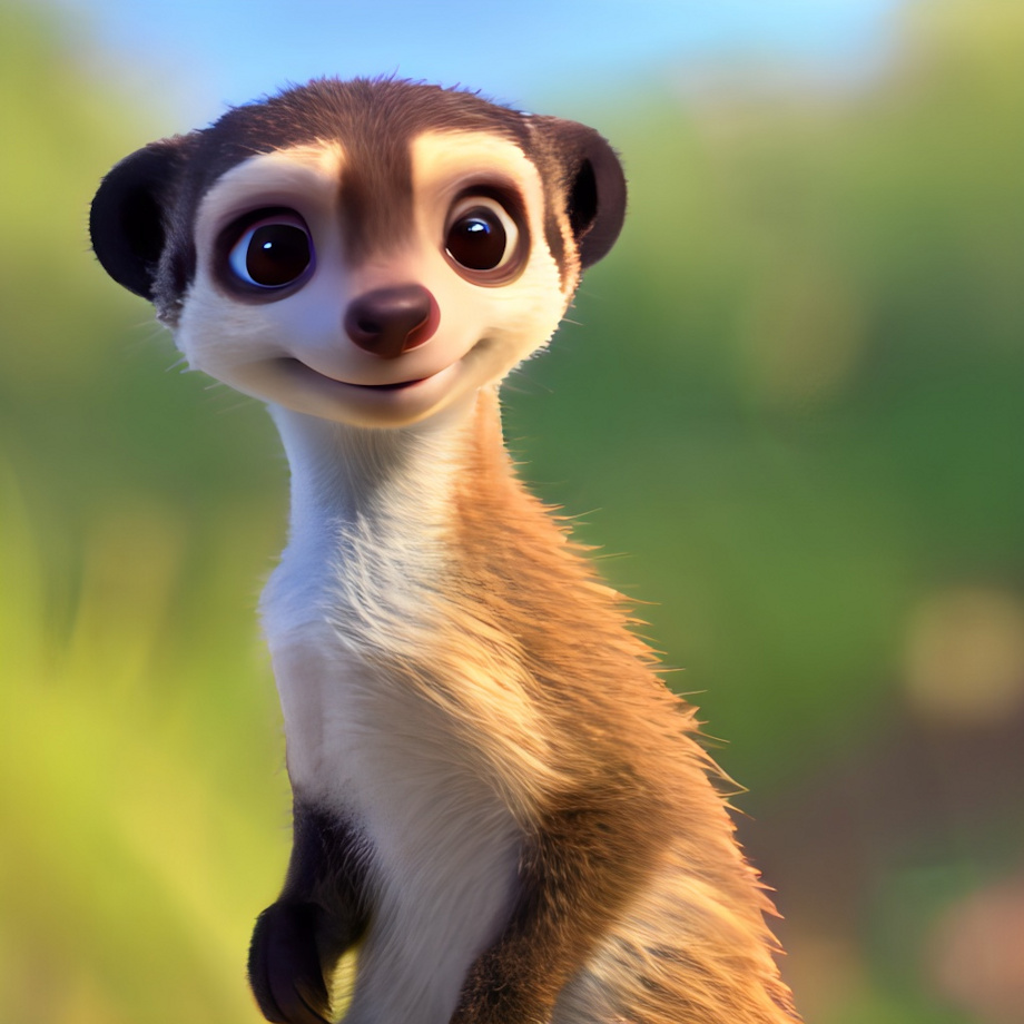 Cute pup Timon and piglet Pumbaa by AutoSnep