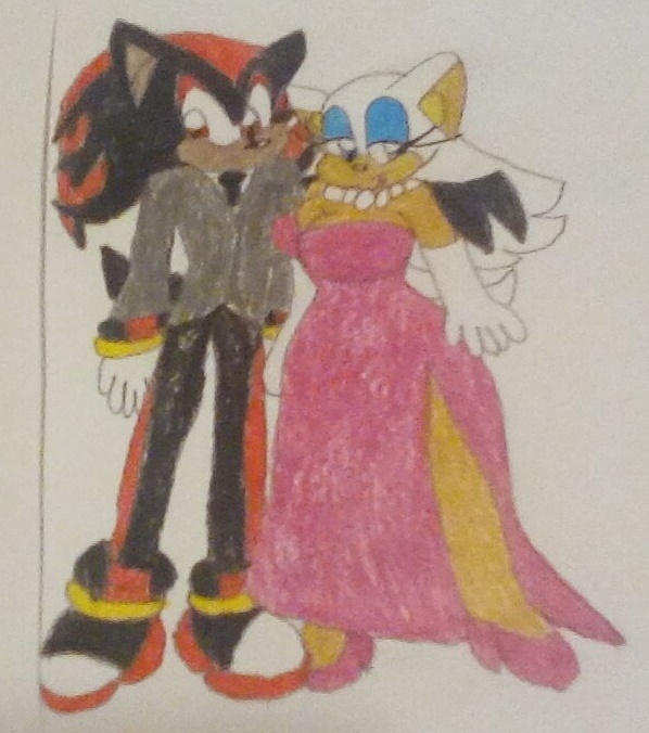Shadow and Rouge Prom by PrincessShannon