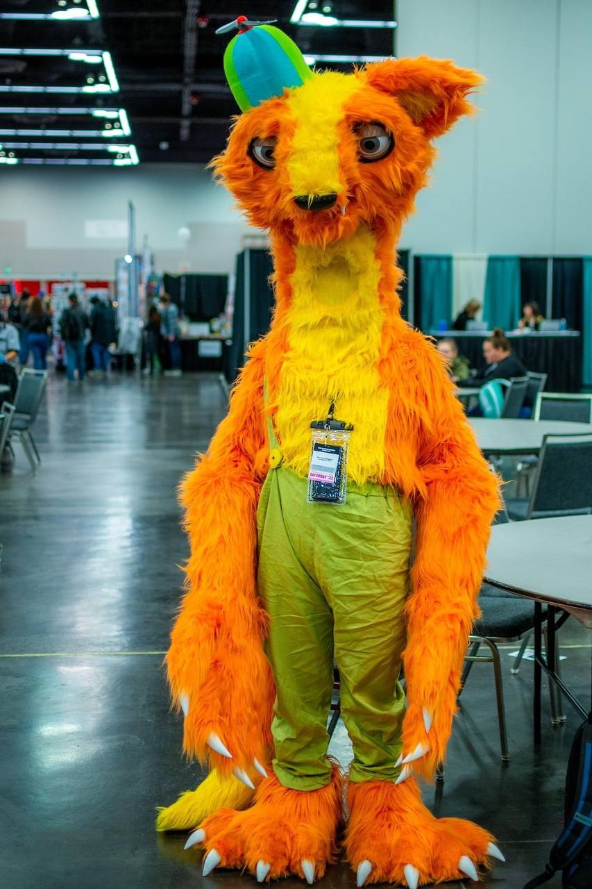 Willy Weasel Fursuit by Ranierfoxy