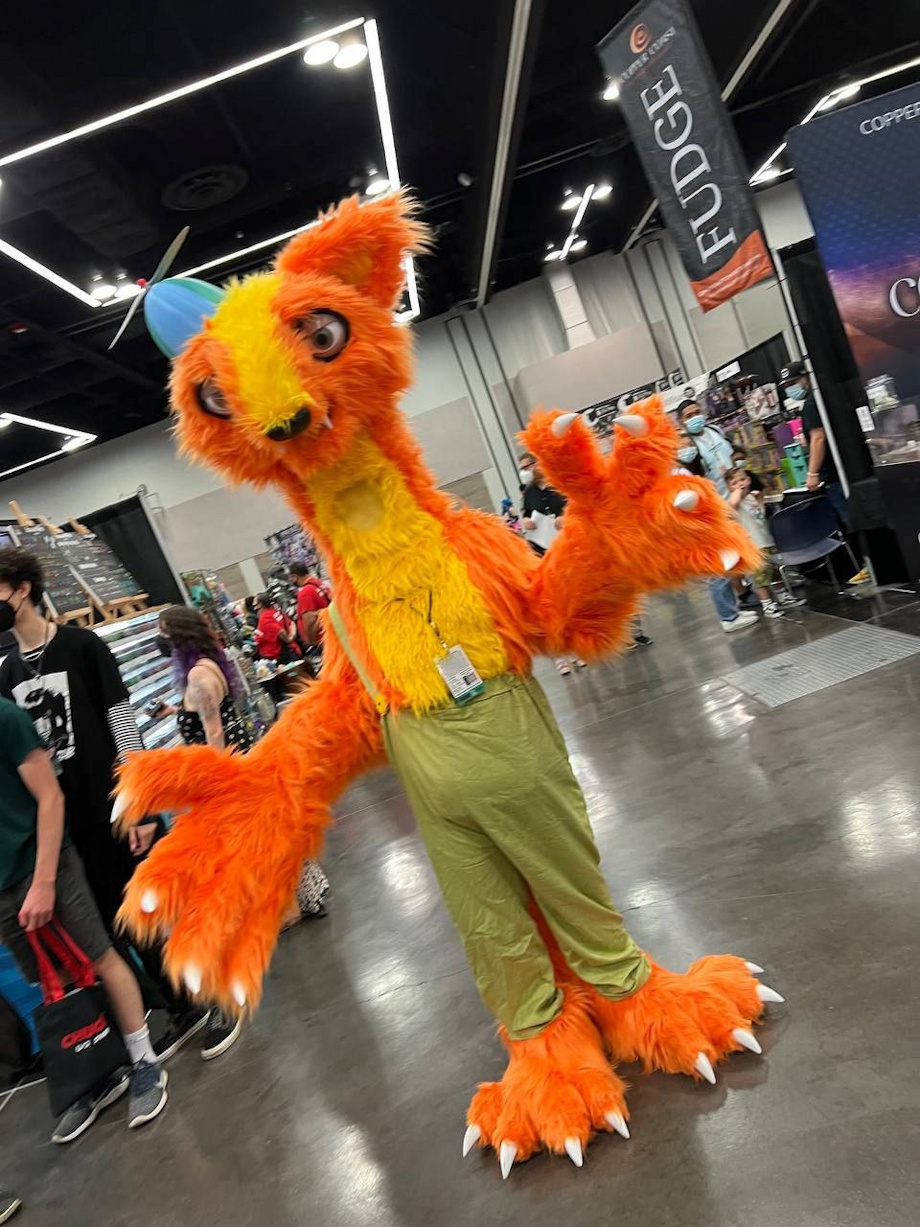 Willy Weasel Fursuit by Ranierfoxy