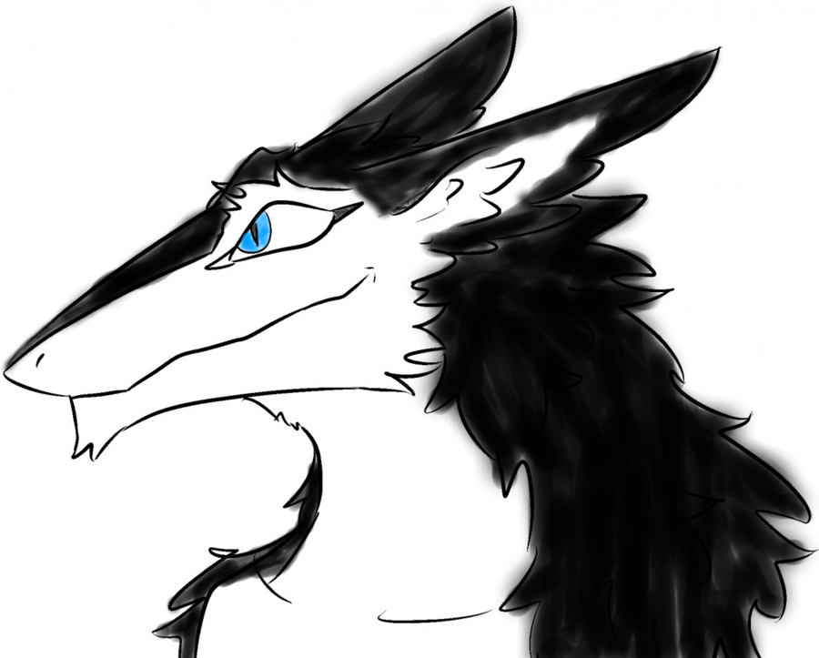Sergal Lineart Coloring 4 by BaronTremayneCaple