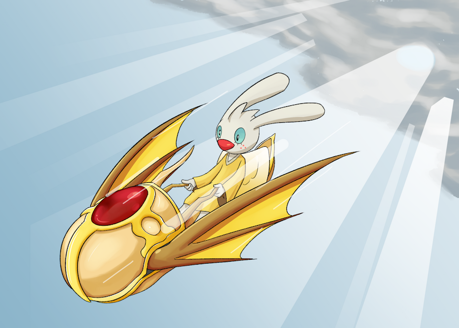 Angel Gabby on her... whatever by TheKingofSorrow