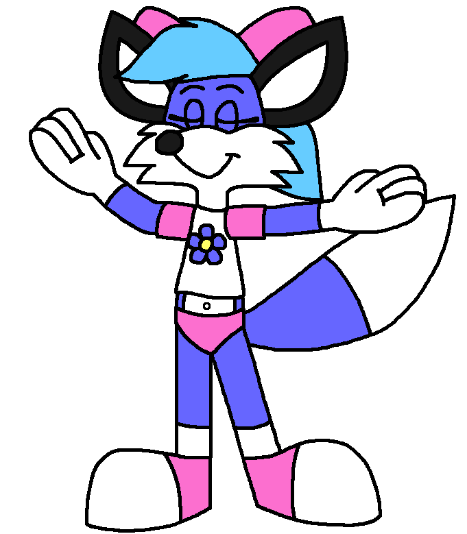 FoxTown Kids in Ballet Pose by ToonlandianFox2002