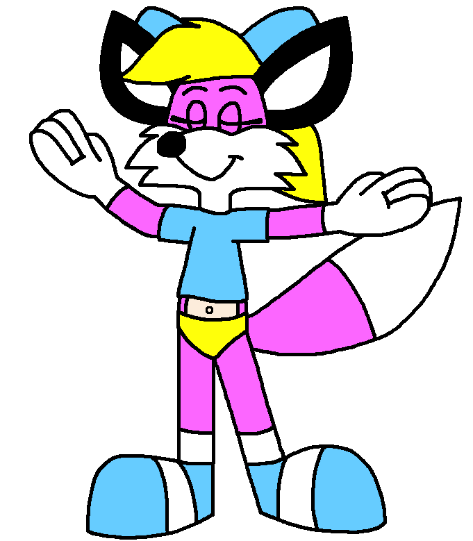 FoxTown Kids in Ballet Pose by ToonlandianFox2002