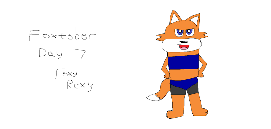 Foxtober Day 7: Foxy Roxy by jeremycrimson