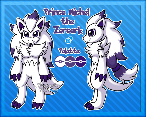 [Commission] Zoroark OC Reference Sheets by Veemonsito