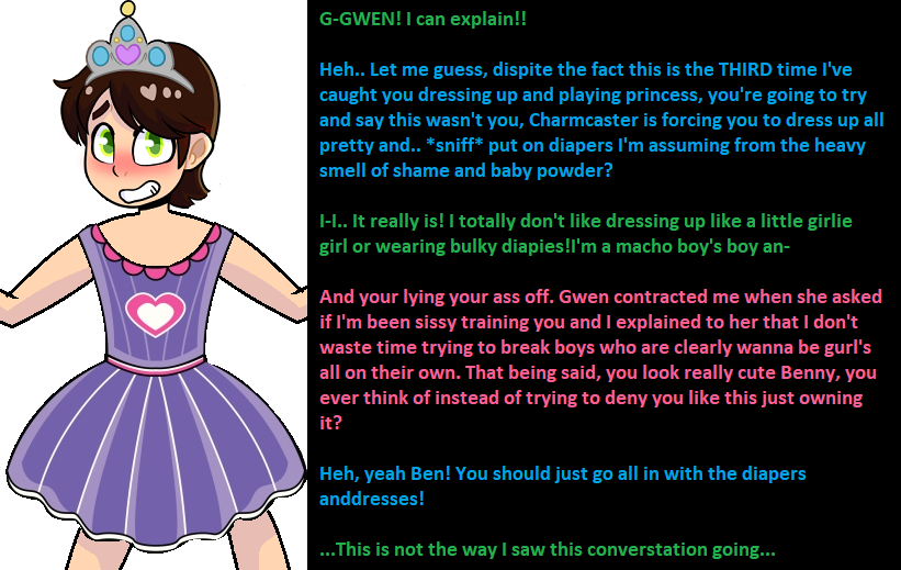 Busted princess Ben.. by yamijoeysdog