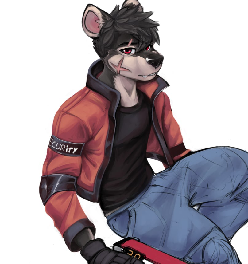 Nox - Security Guard by BastionShadowpaw