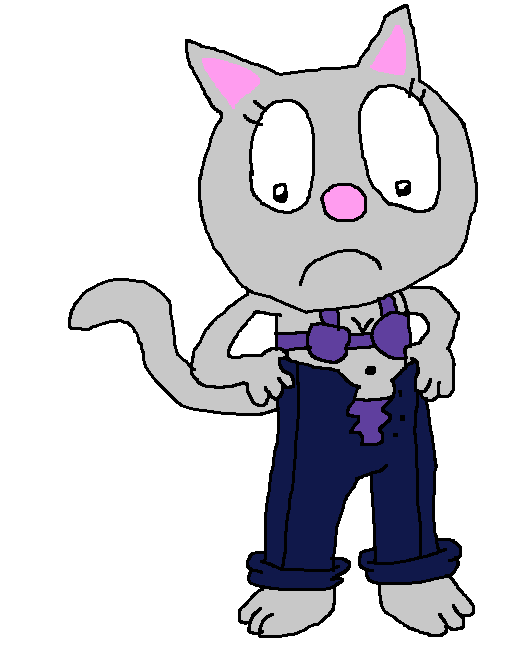 GIFT: Alexa the Cat Puts on Jeans by Spongebob155