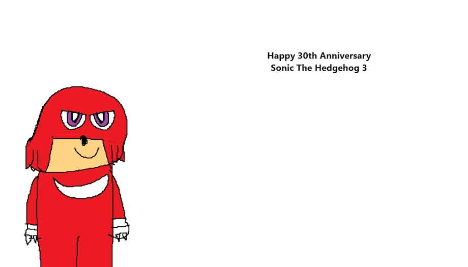 Sonic 3 30th Anniversary Pic by jeremycrimson