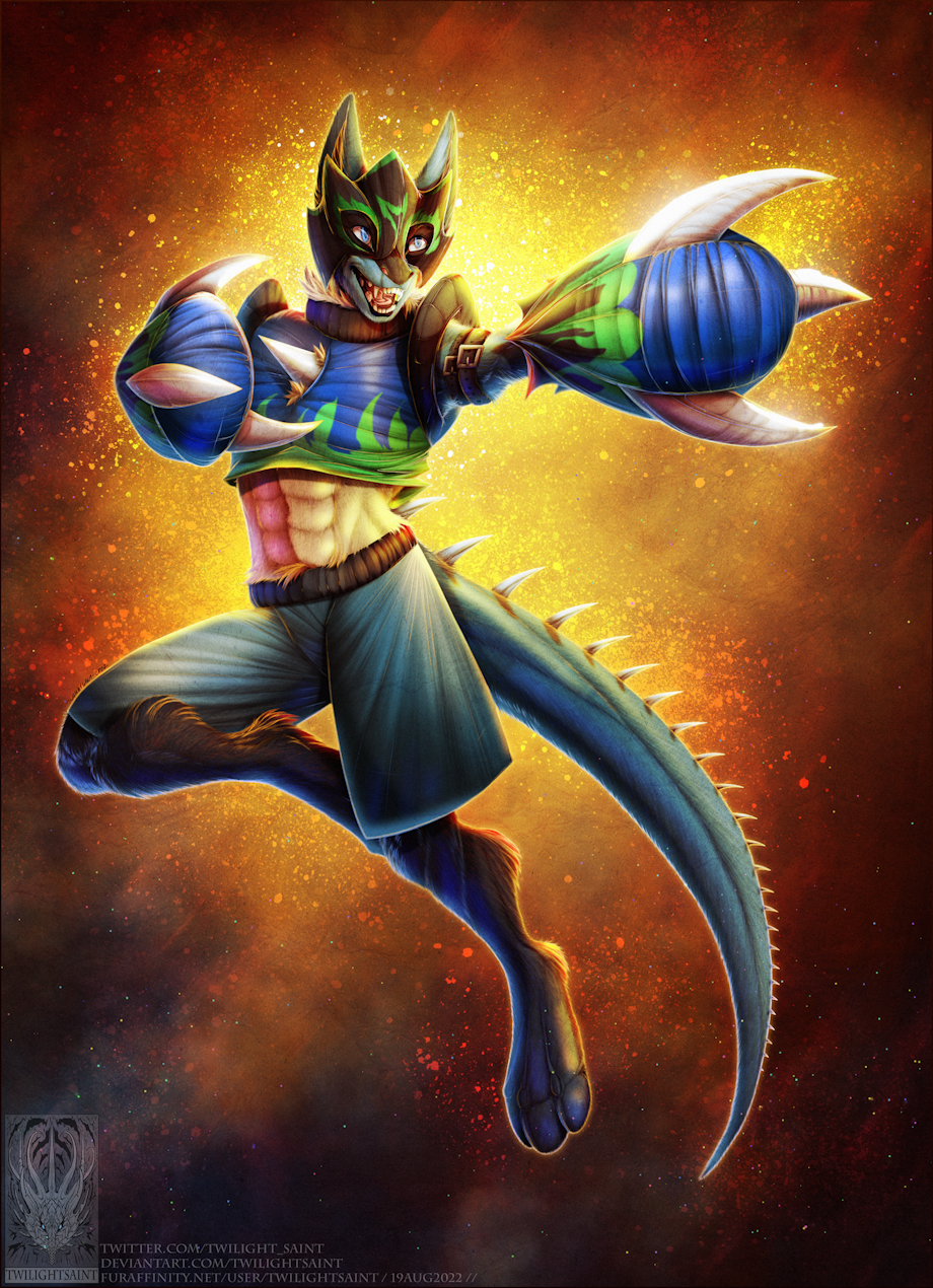 Comish - Fire and Strength by TwilightSaint