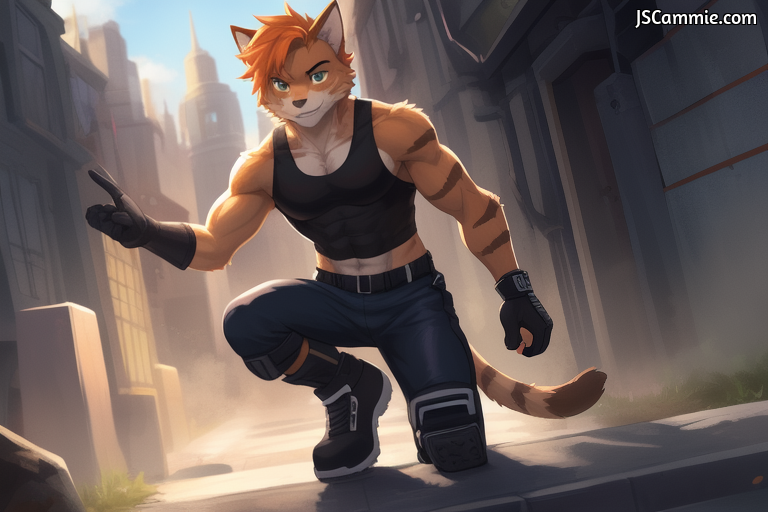 Brandon Santino Sr by Rayfox