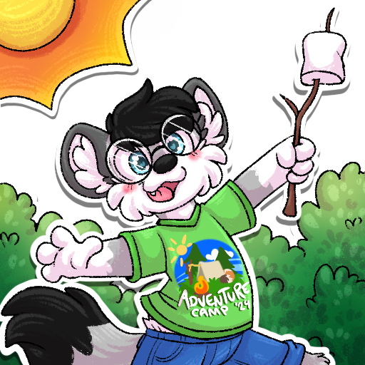 Adventure camp in crinkling by Loupy