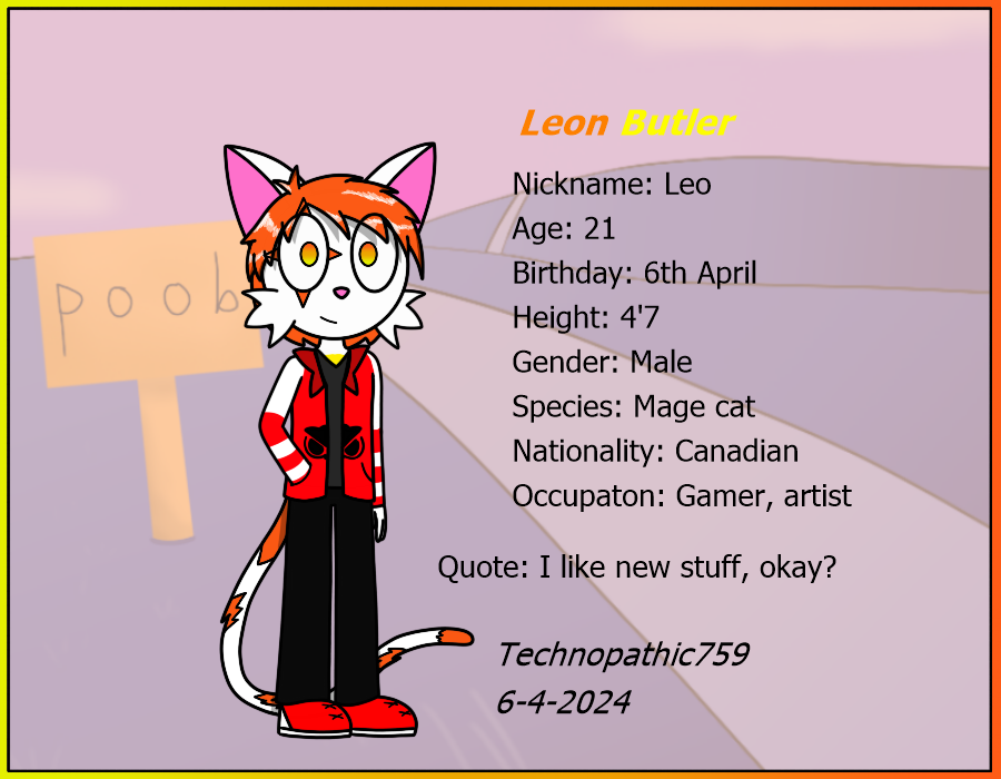 Redesign(v.2(for real))-- Lizzy + Leon by Netherkitty