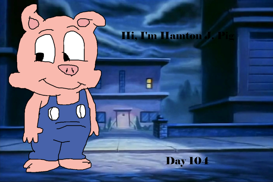 FurryCritters11 Day 104 - Hamton J. Pig by FurryCritters11